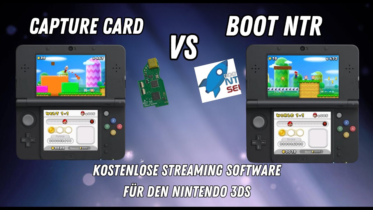Nintendo 3DS kabellos an den PC streamen mit soliden FPS - YouTube