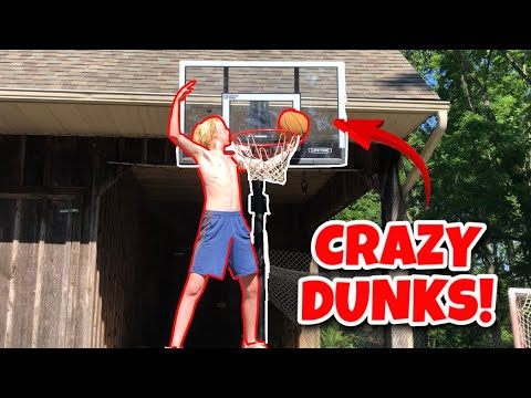 Doing Crazy Dunks On A LOW RIM! (Basketball Challenge) - YouTube