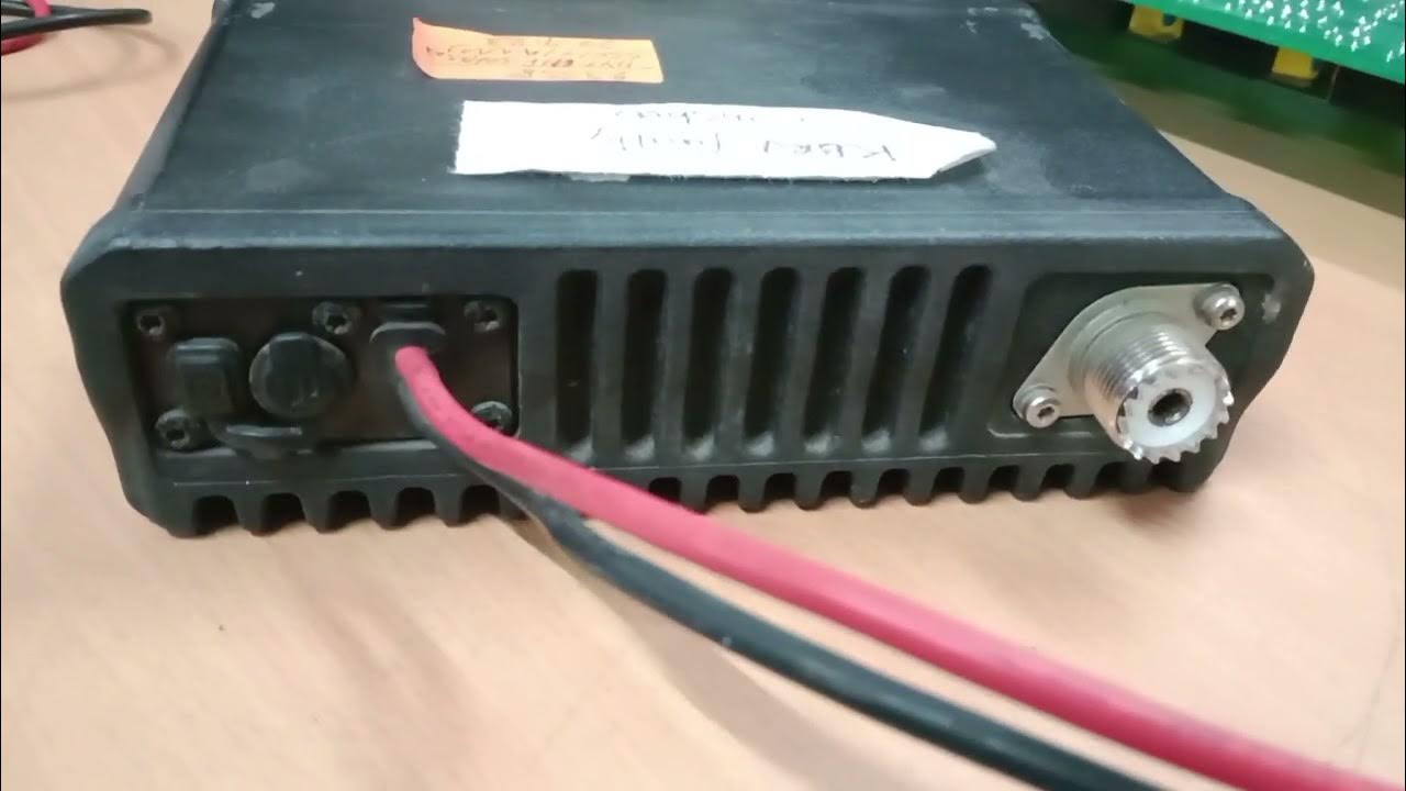 25W VHF SET - YouTube