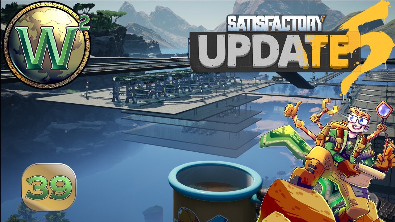 Satisfactory Update 5, Episode 39 - Let's Play, Stream - YouTube