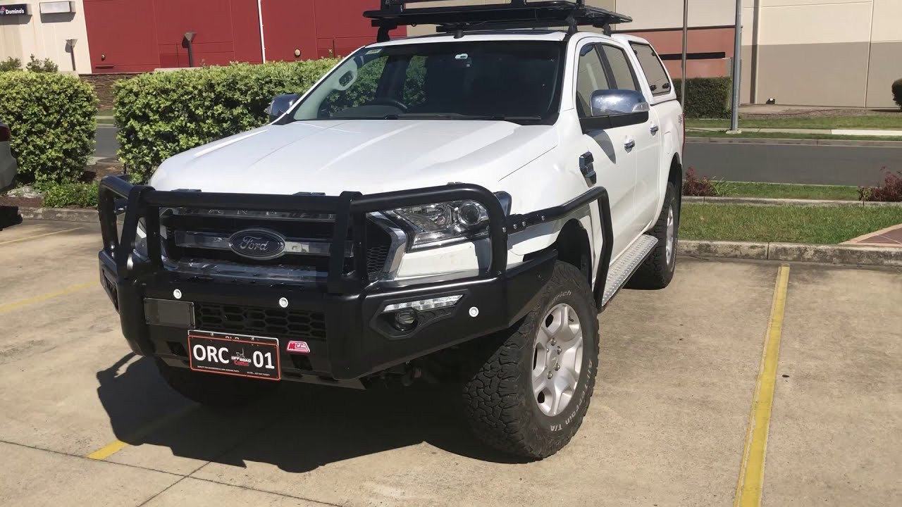 Px2 Ranger with Radar - Mcc4x4 Phoenix Bull Bar - YouTube