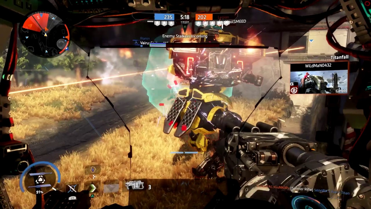Titanfall 2 Ronin Titan Mech Leadwall Shotgun TF2 HD 1080p PS4 - YouTube