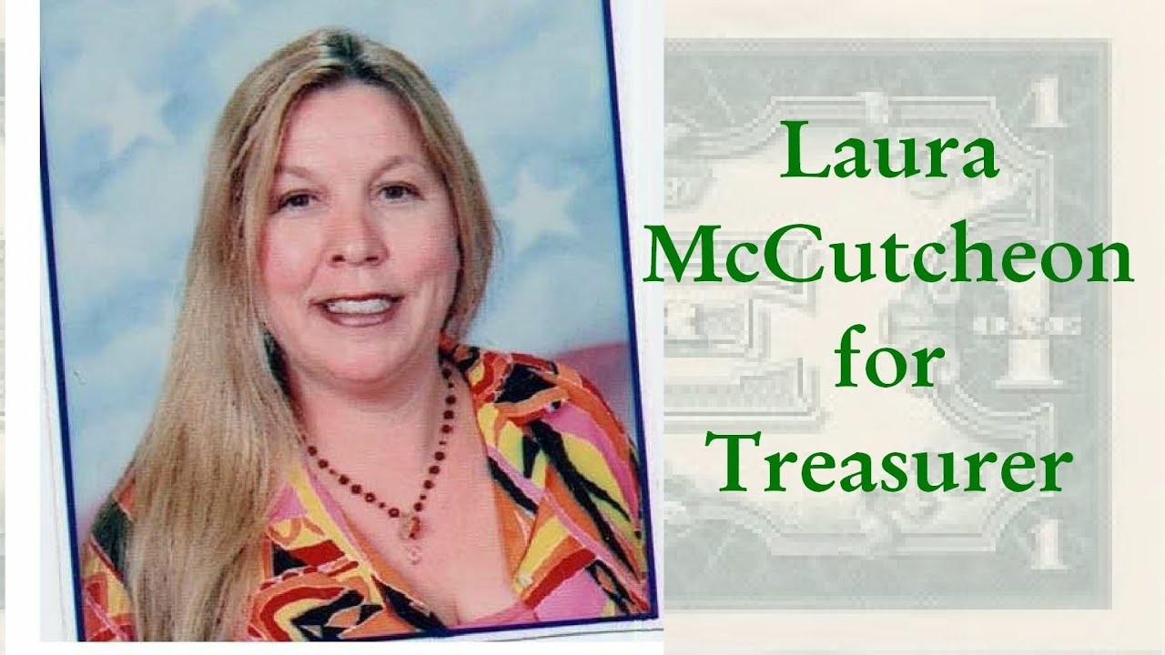 Laura McCutcheon for Treasurer - YouTube