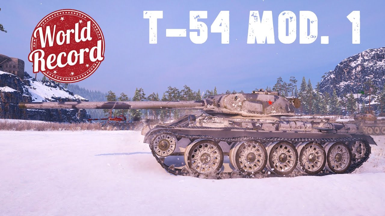 World of Tanks T-54 first prototype - 11 Kills 9,4K Damage | NEW WORLD RECORD ! - YouTube