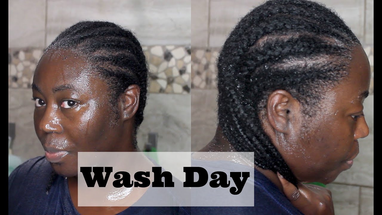 Quickest Wash Day Ever On 4C Hair/ Must watch - YouTube