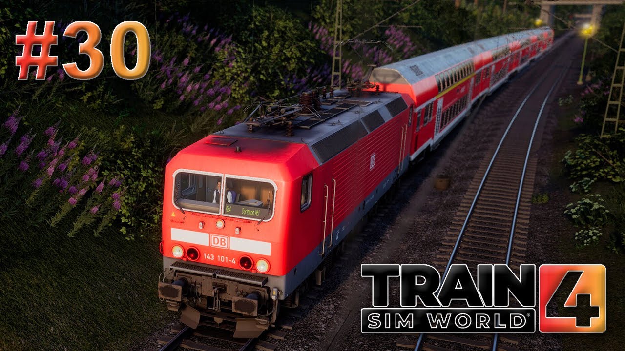 Train Sim World 4 | BR 143 | Rhein - Ruhr Osten | RE4 | Lets Play - YouTube