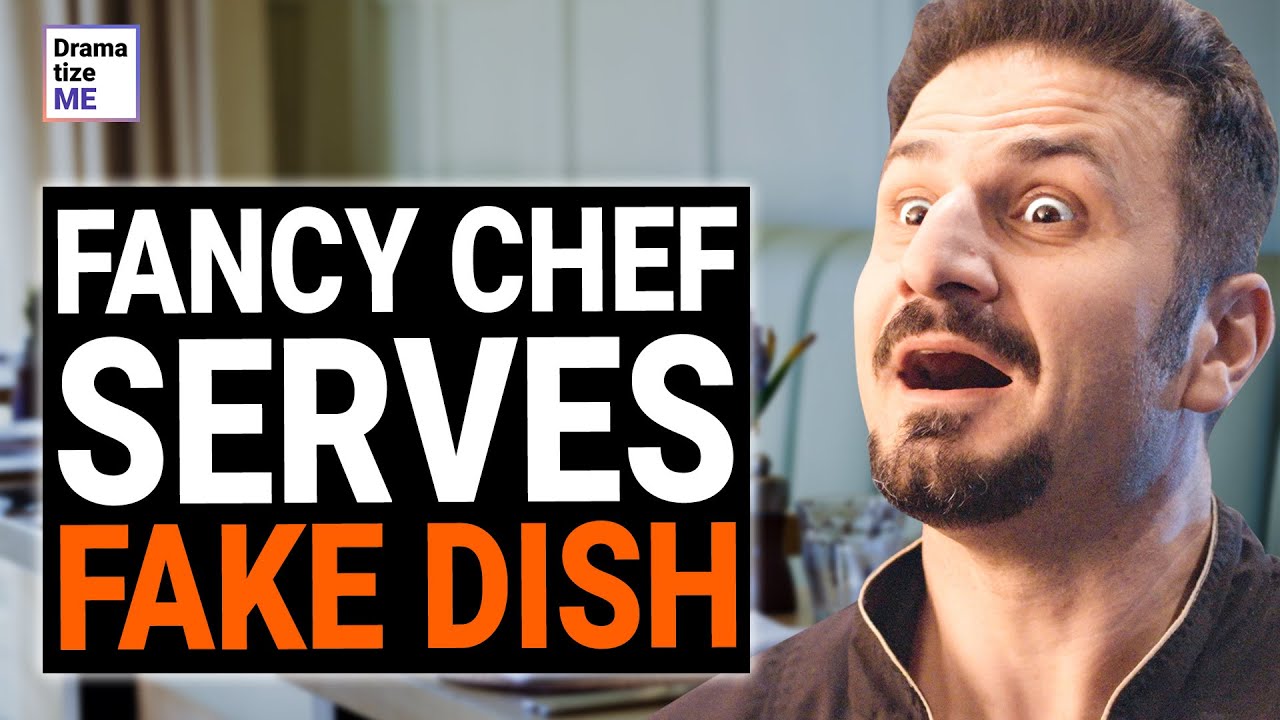 FANCY CHEF Fed Restaurant CRITIC JUNK FOOD | @DramatizeMe - YouTube