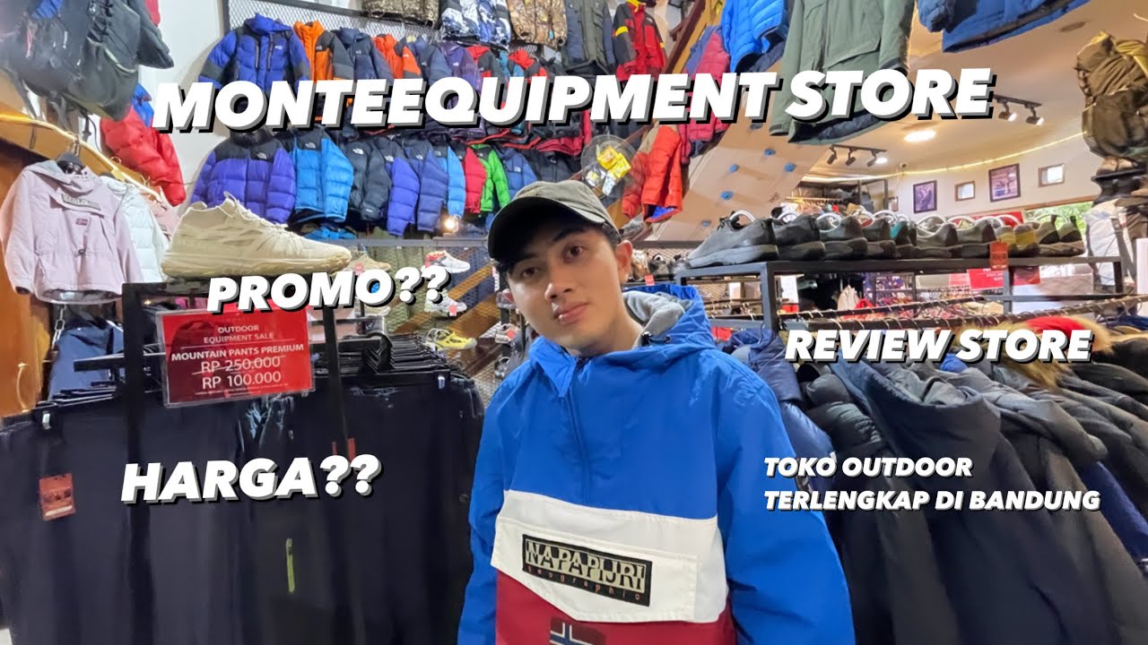 TOKO OUTDOOR TERMURAH DAN TERLENGKAP DI BANDUNG?! - YouTube