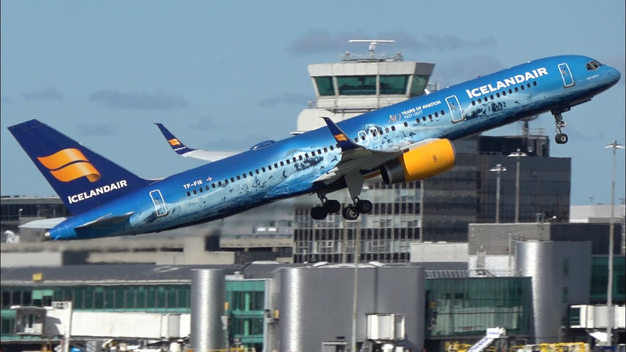 FINAL FLIGHTS! - ICELANDAIR B757 ‘VATNAJÖKULL’ LAST EVER VISIT TO ...