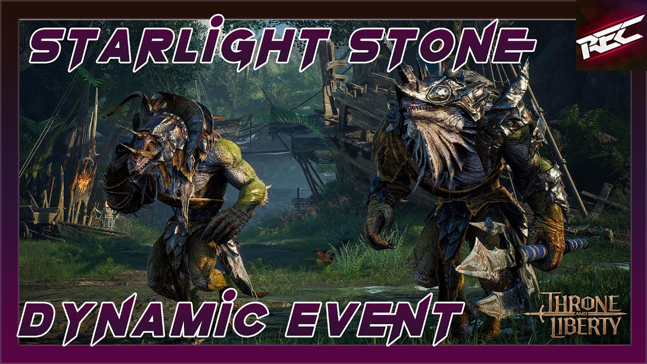 Throne and Liberty Dynamic Event (Starlight Stone Ritual) - RecLast - YouTube