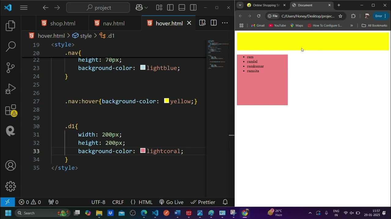Mastering Hover Effects in Web Development | CSS Hover Tutorial #WebDevelopment #CSS - YouTube