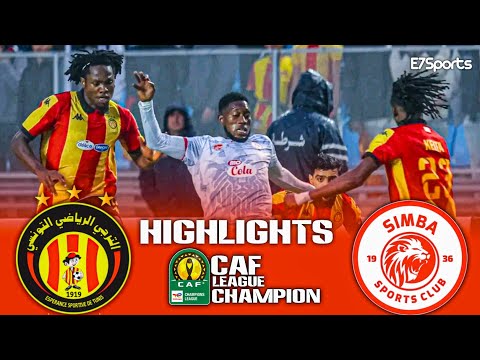Espérance de Tunis Vs Simba SC  | 1-0 | ✨🔥 Goli & Highlights | Ligi ya Mabingwa 2025/26