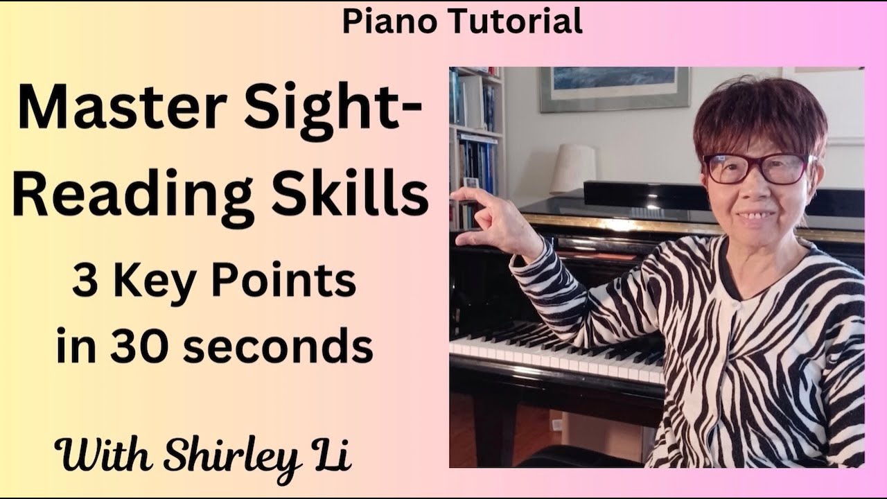 Master Sight Reading Skills: Key Points in 30 Seconds. - YouTube