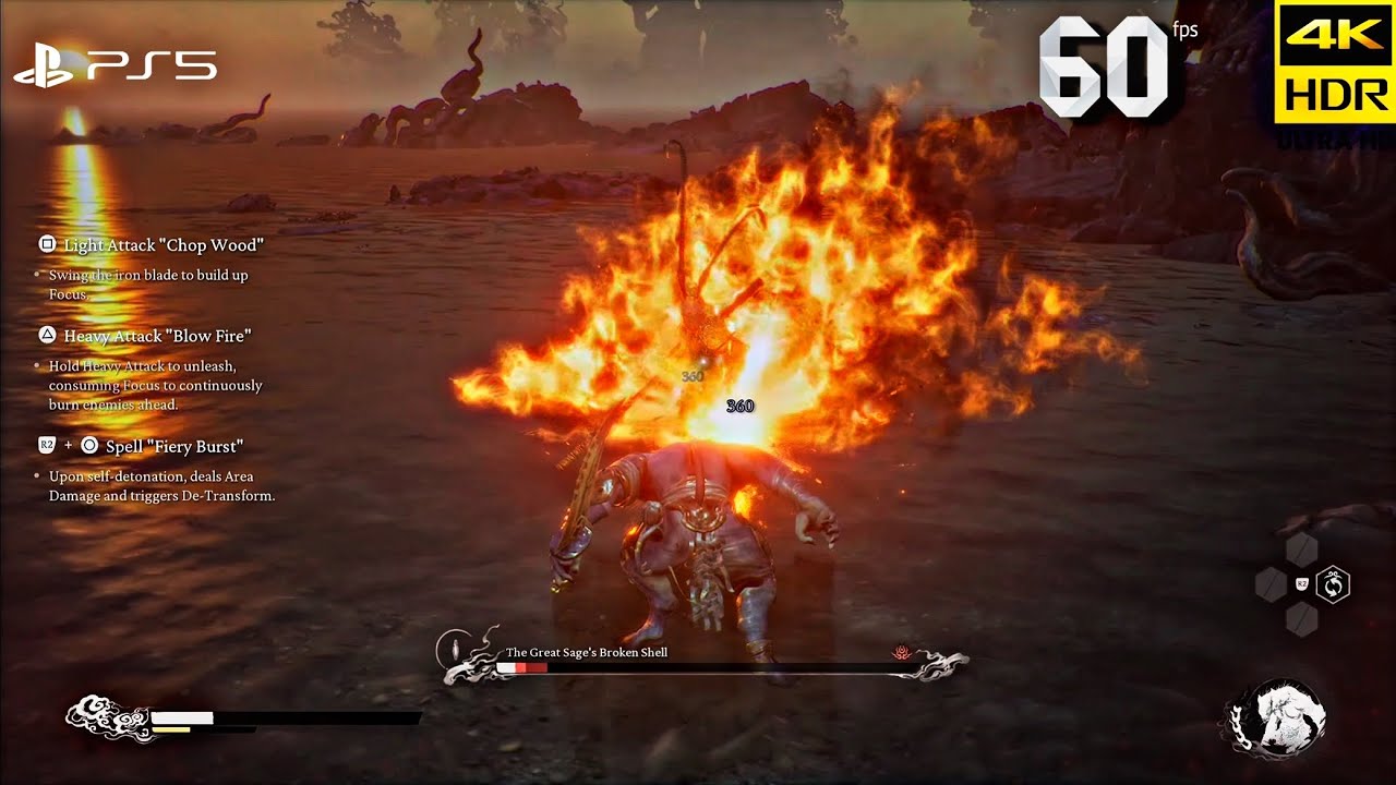 Great Sage’s Broken Shell Catches Charged Heavy Attack in Pillar Stance ...