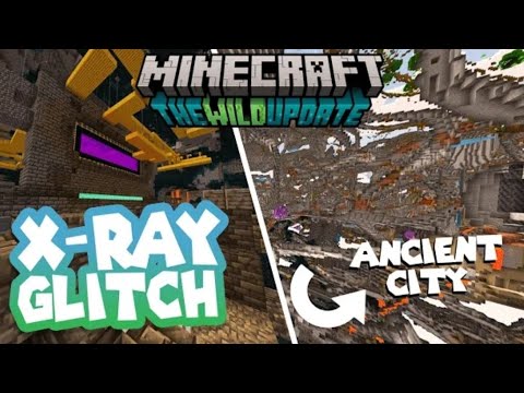 NEW (X-RAY,) GLITCH for Minecraft Bedrock 1.20 || Minecraft Bedrock ...