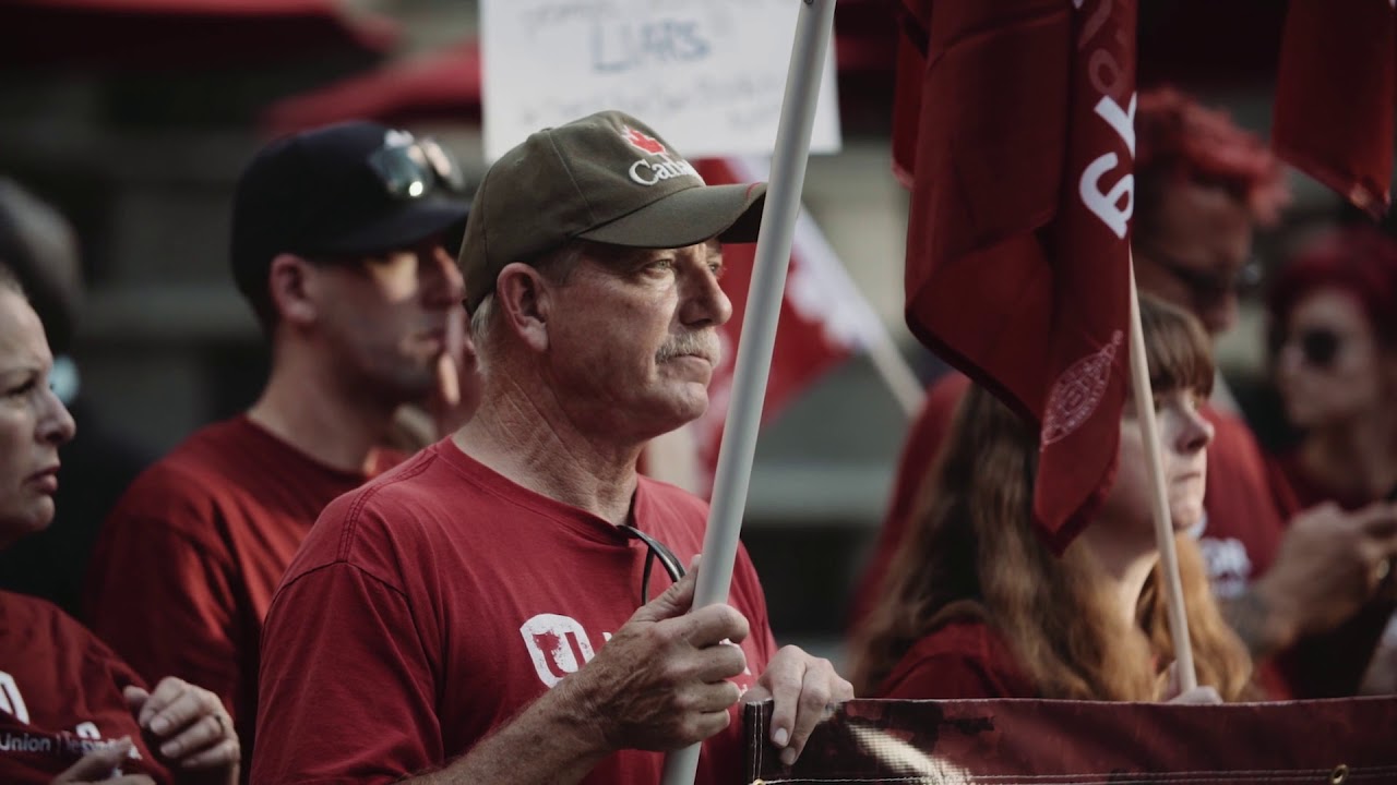 Unifor NAFTA rally Ottawa Sept 22, 2017 - YouTube