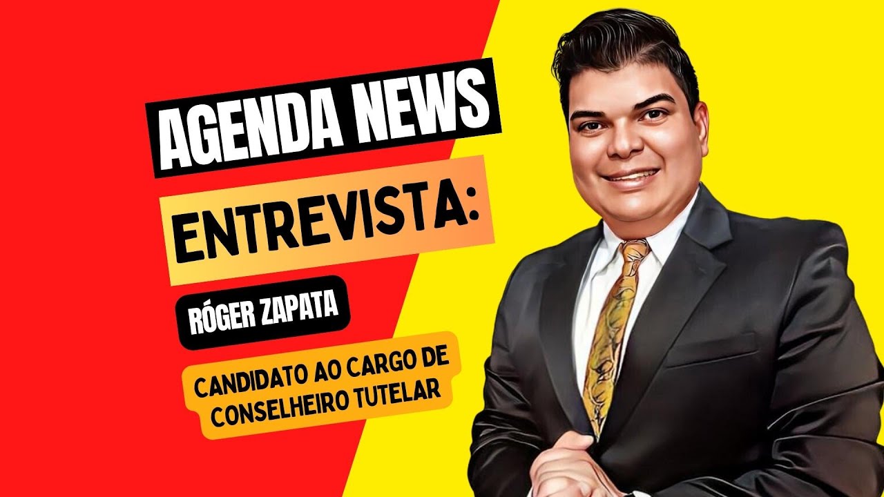 Programa Agenda News entrevista: Róger Zapata - Candidato ao cargo de ...