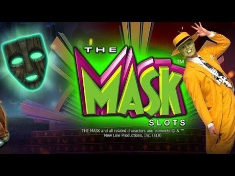 Finally playing the Mask slot machine for the first time! Key bonus ...