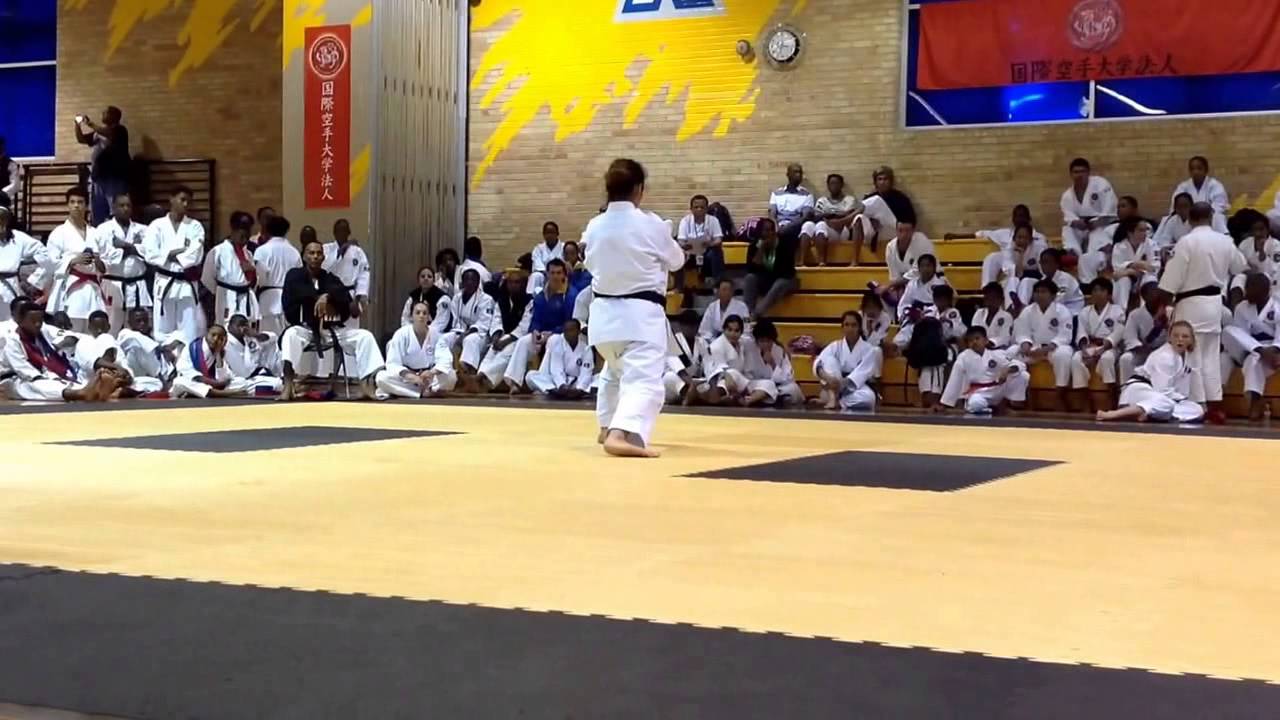 Chinte (finals) Female Team Ontario | IKD World Cup 2015 Shotokan ...