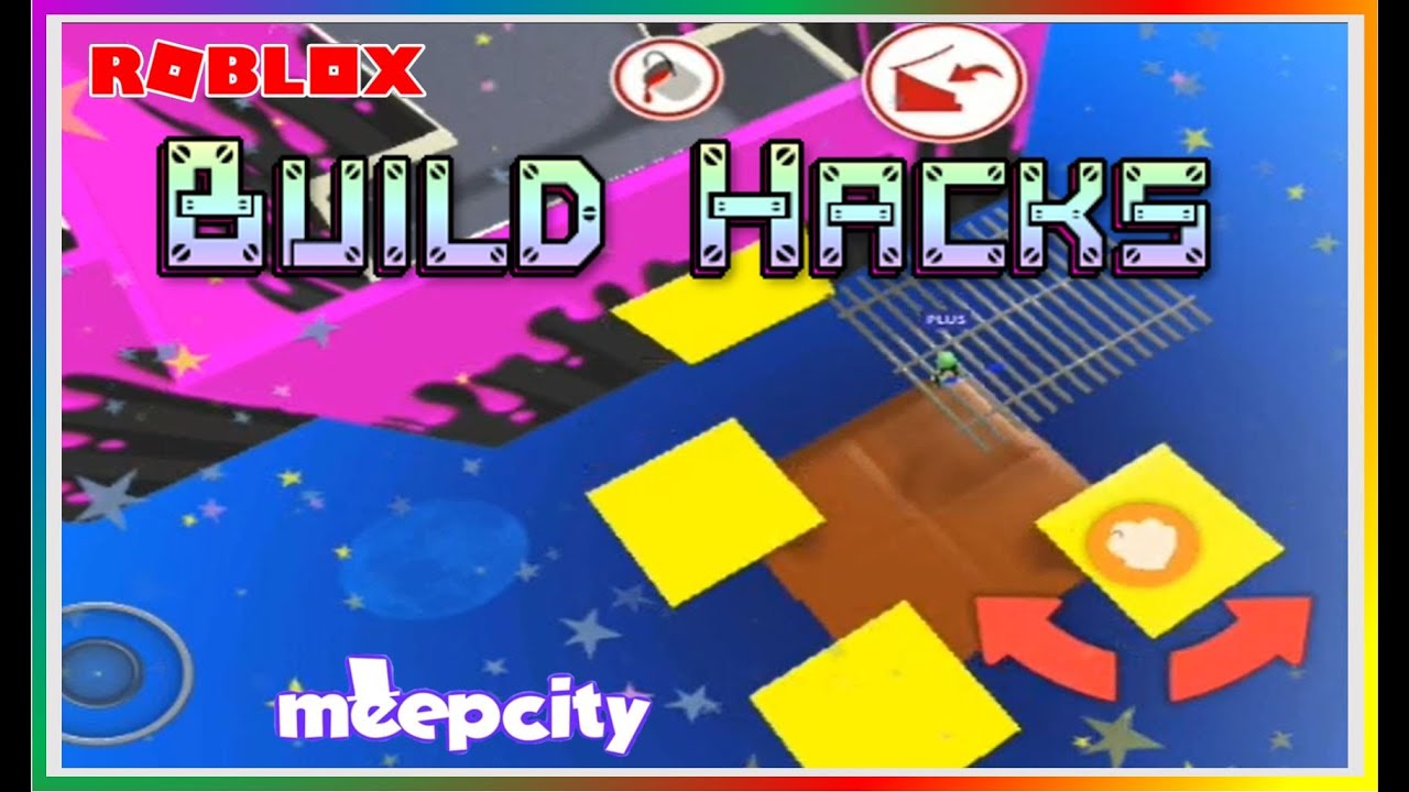 Roblox-meep City- How to build a secret garden or room extension HACK ...
