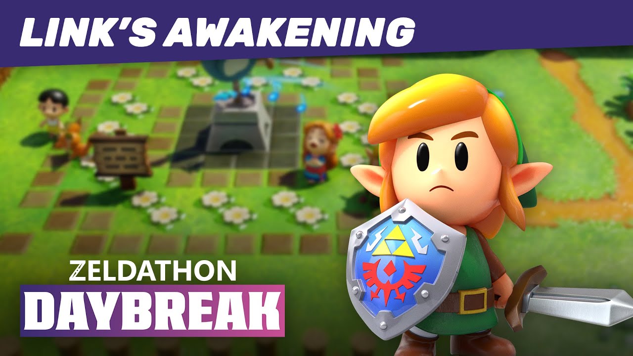 Zeldathon Daybreak - Game 9 - Link's Awakening (Switch) - YouTube
