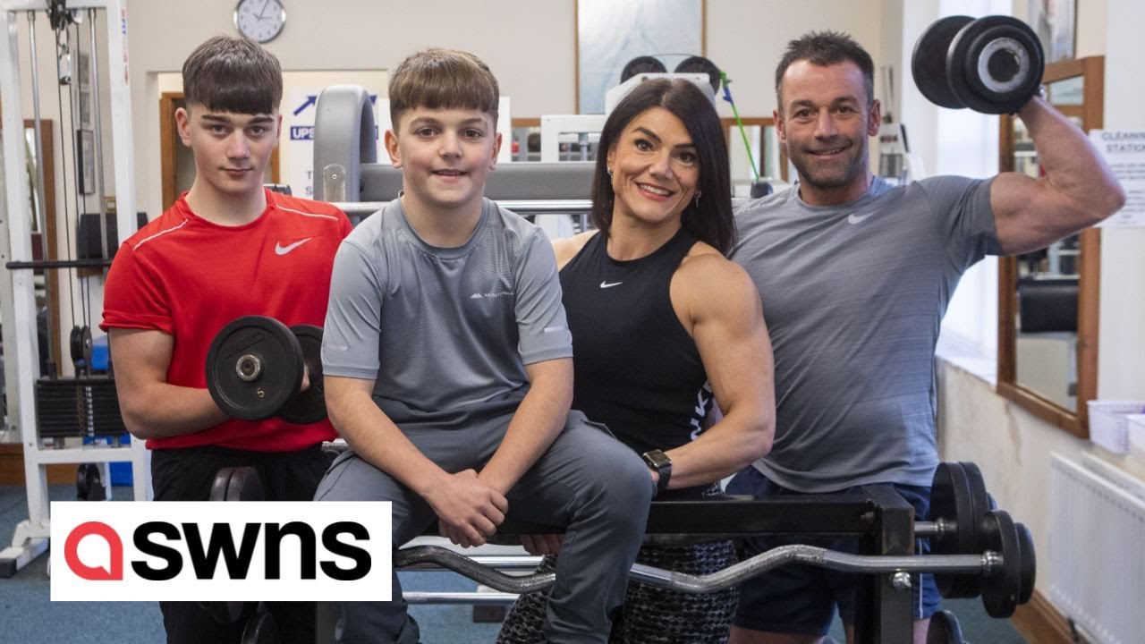 Meet the bodybuilding family - including mum who became world champion ...