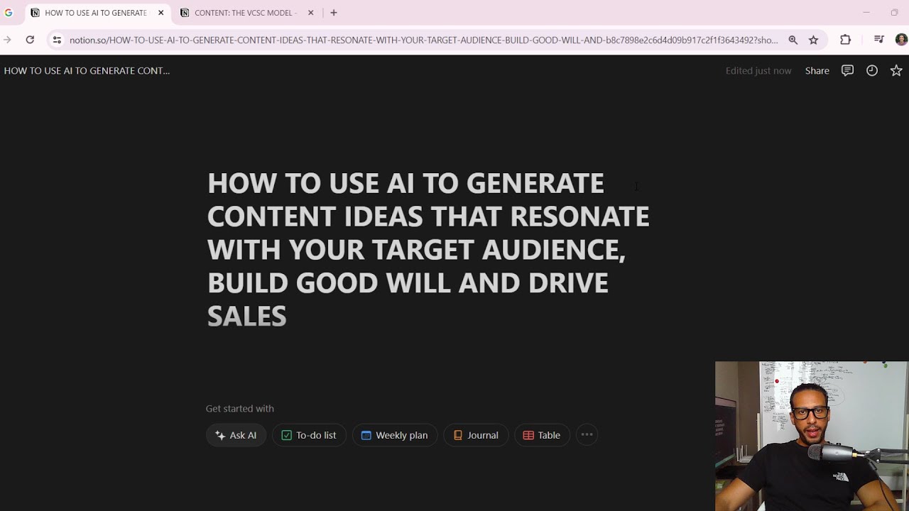 Do this with A.I To Generate Content Ideas that resonate with your audience, and drive sales ...