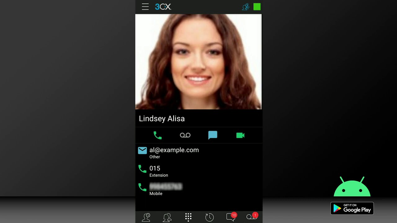 3CX APP para Android - YouTube