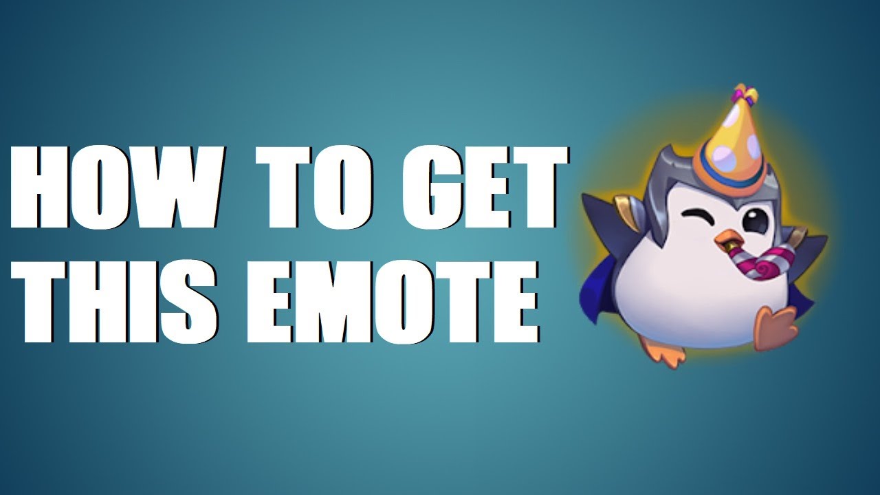 How to get the TFT Anniversary Emote | League of Legends - YouTube