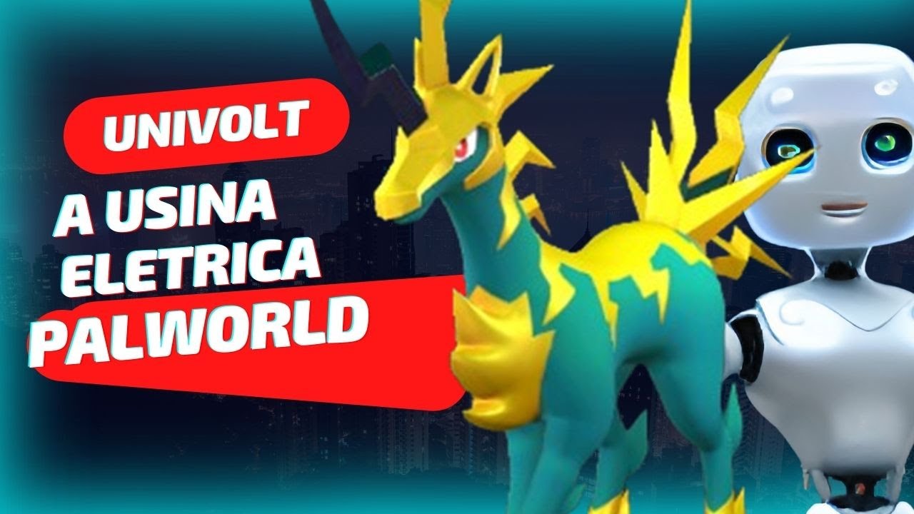 como capturar UNIVOLT, boss de mundo de palworld, melhor bateria ...