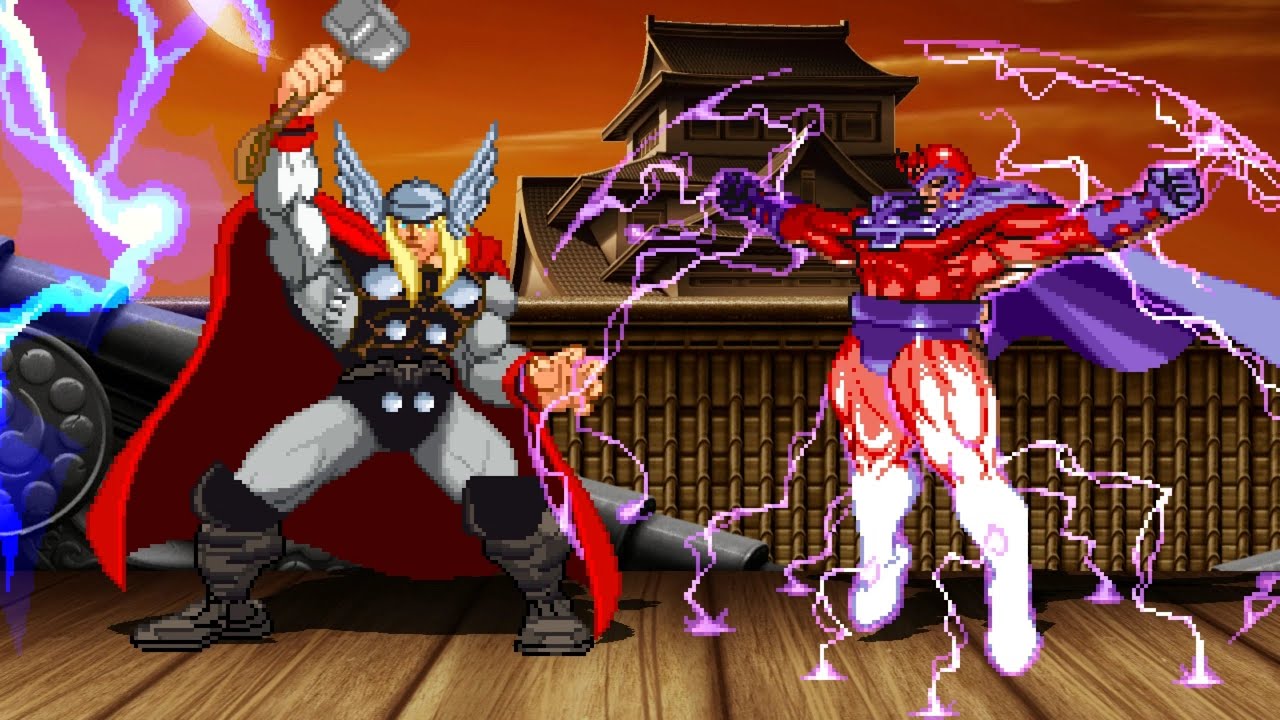 THOR vs MAGNETO - Highest Level Awesome Fight! - YouTube