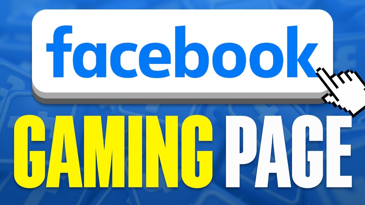 How To Create Facebook Gaming Page | Step By Step - YouTube