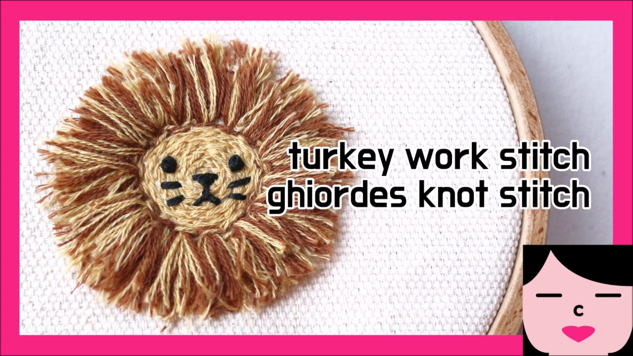 Turkey Work Hand Embroidery Stitch at Michael Oglesby blog