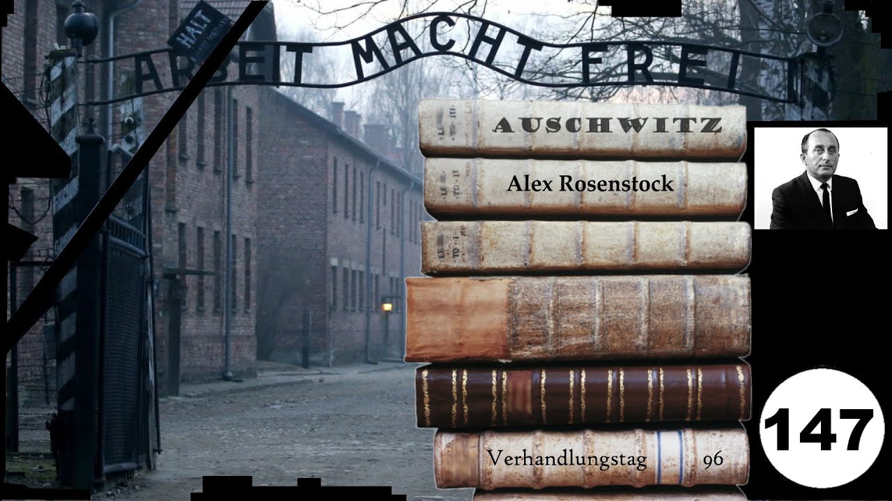 (147) Zeuge: Alex Rosenstock - Frankfurter-Auschwitz-Prozess - YouTube