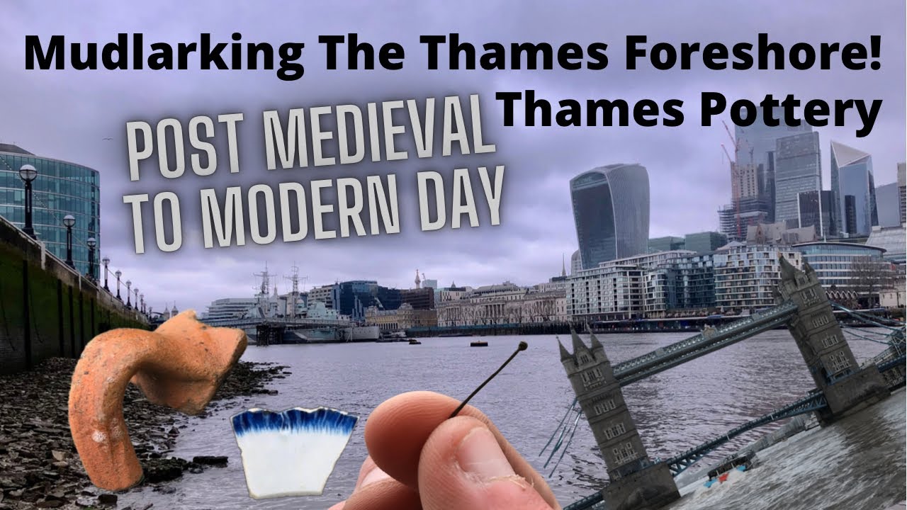 Mudlarking The River Thames Foreshore! Post medieval - Victorian ...