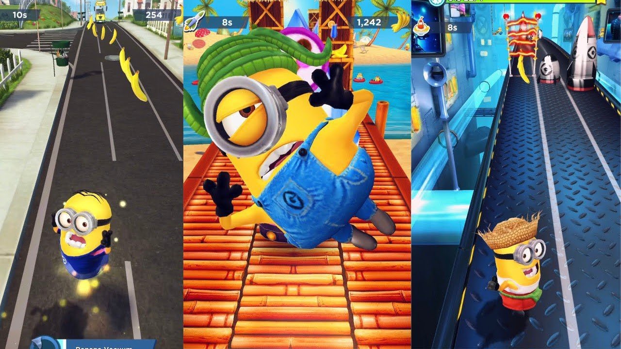 Minions adventure on all paths and achievements - YouTube