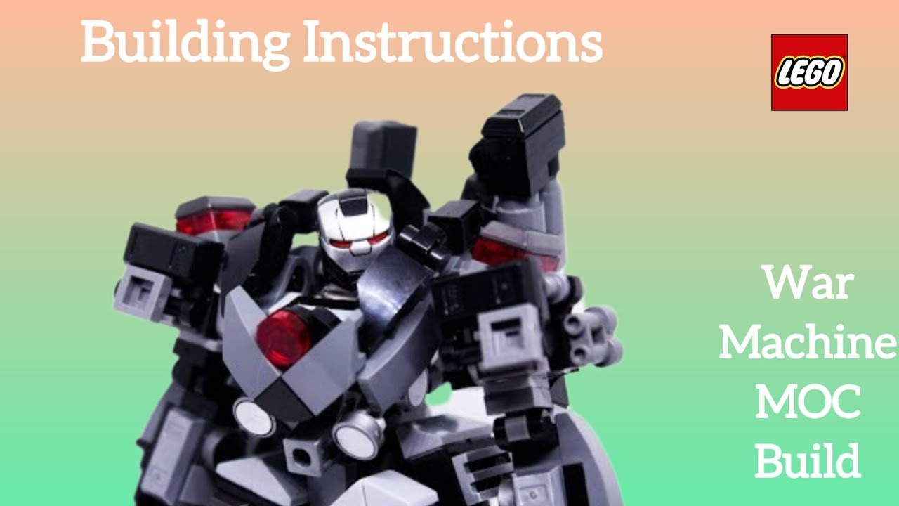 Lego Moc War Machine Build Instructions - YouTube