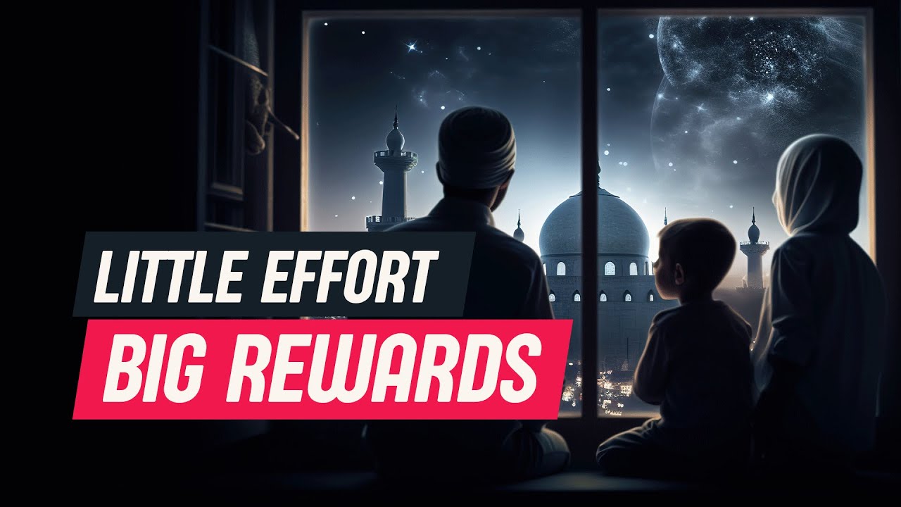 Little Effort, Big Rewards - YouTube