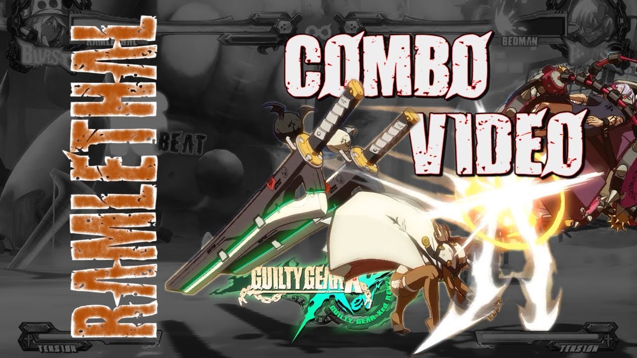 【GGXrd Rev 2.1】 A few Ramlethal combos (first video for 2019) - YouTube