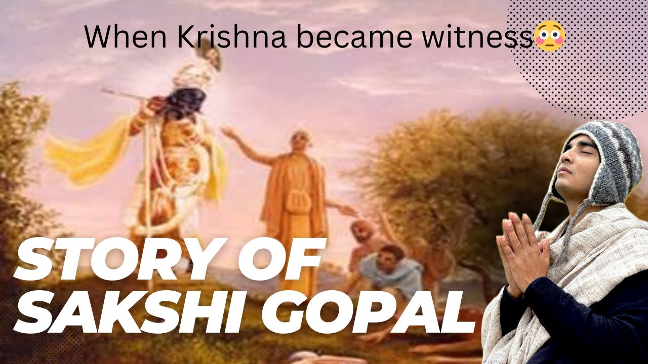 When Krishna became witness😳||Story of Sakshi Gopal ji|| - YouTube