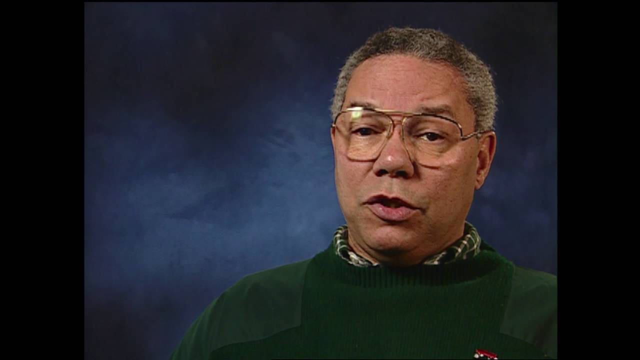 Gen. Colin Powell, Academy Class of 1988, Part 21 - YouTube