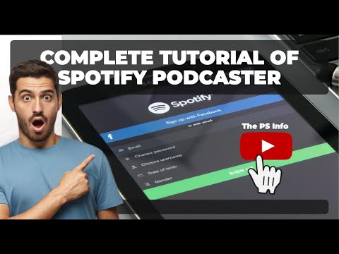 How to use Spotify Podcaster Web || The PS Info - YouTube