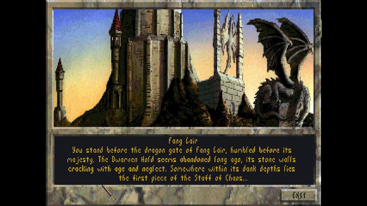 TES Arena Dark Elf Sorcerer - Fang Lair - YouTube