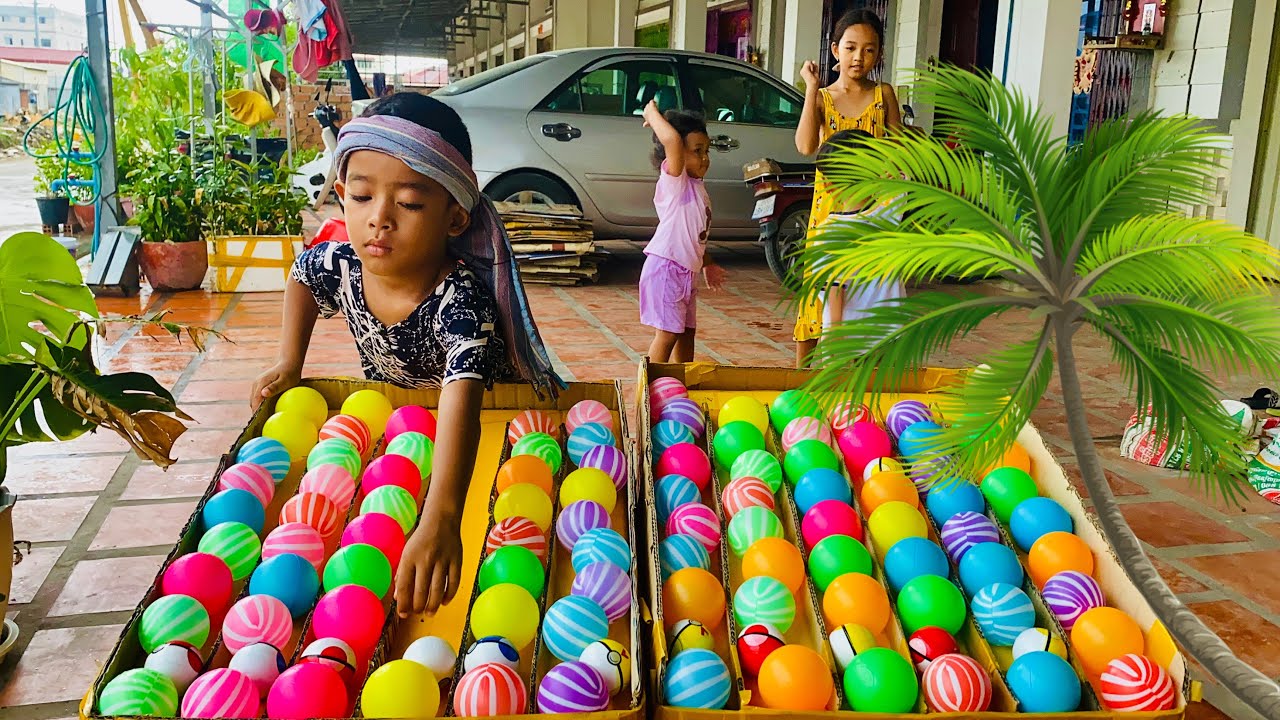 Very Improved Performance Ball Colors Game Challenge By Boy - YouTube