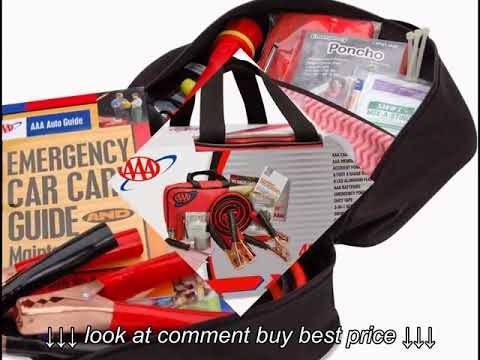 AAA 42 Piece Emergency Road Assistance Kit Review - YouTube