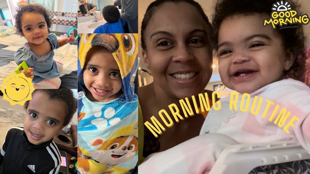 Morning Routine With Baby & Toddler | Morning Routine | The Upshaw ...