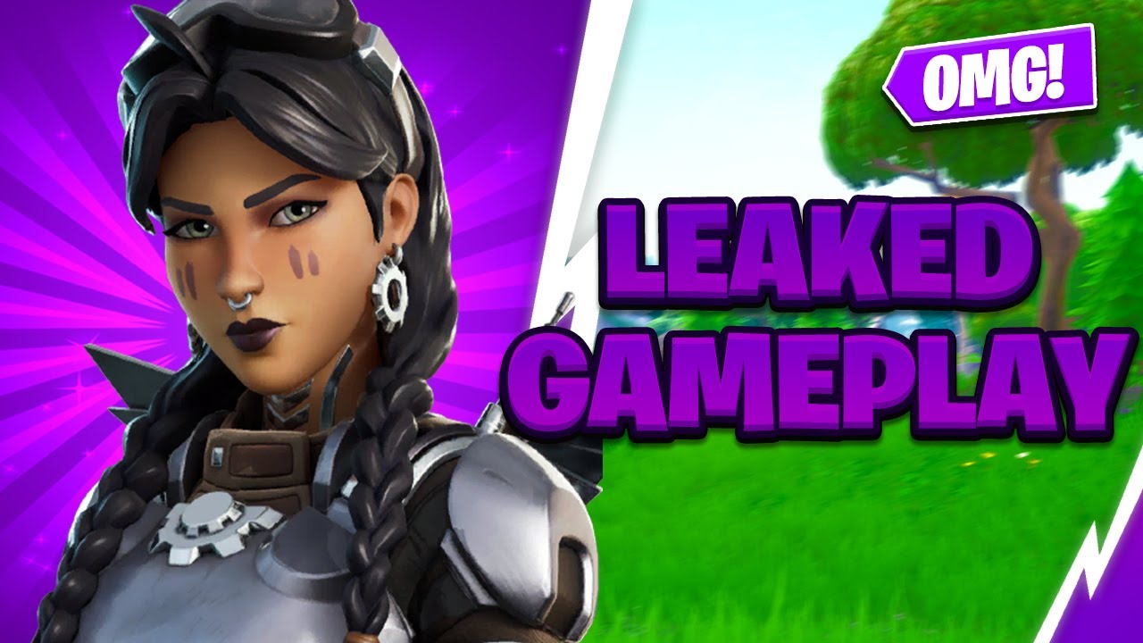 Leaked Fortnite Scrapknight Jules Skin, Backbling & Pickaxe Gameplay ...
