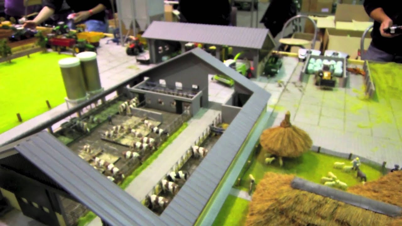 Landbouw Miniaturen Beurs 2011, IJselhallen Zwolle - YouTube