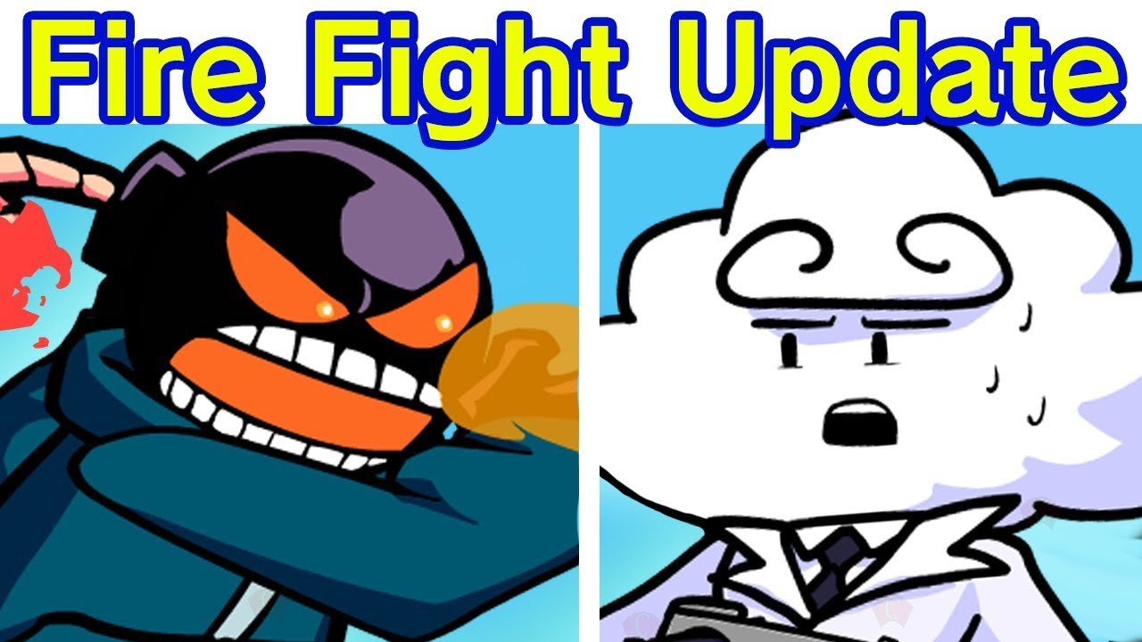 Friday Night Funkin' VS Fire Whitty (FNF Mod) (Whitty Fire Fight) - YouTube