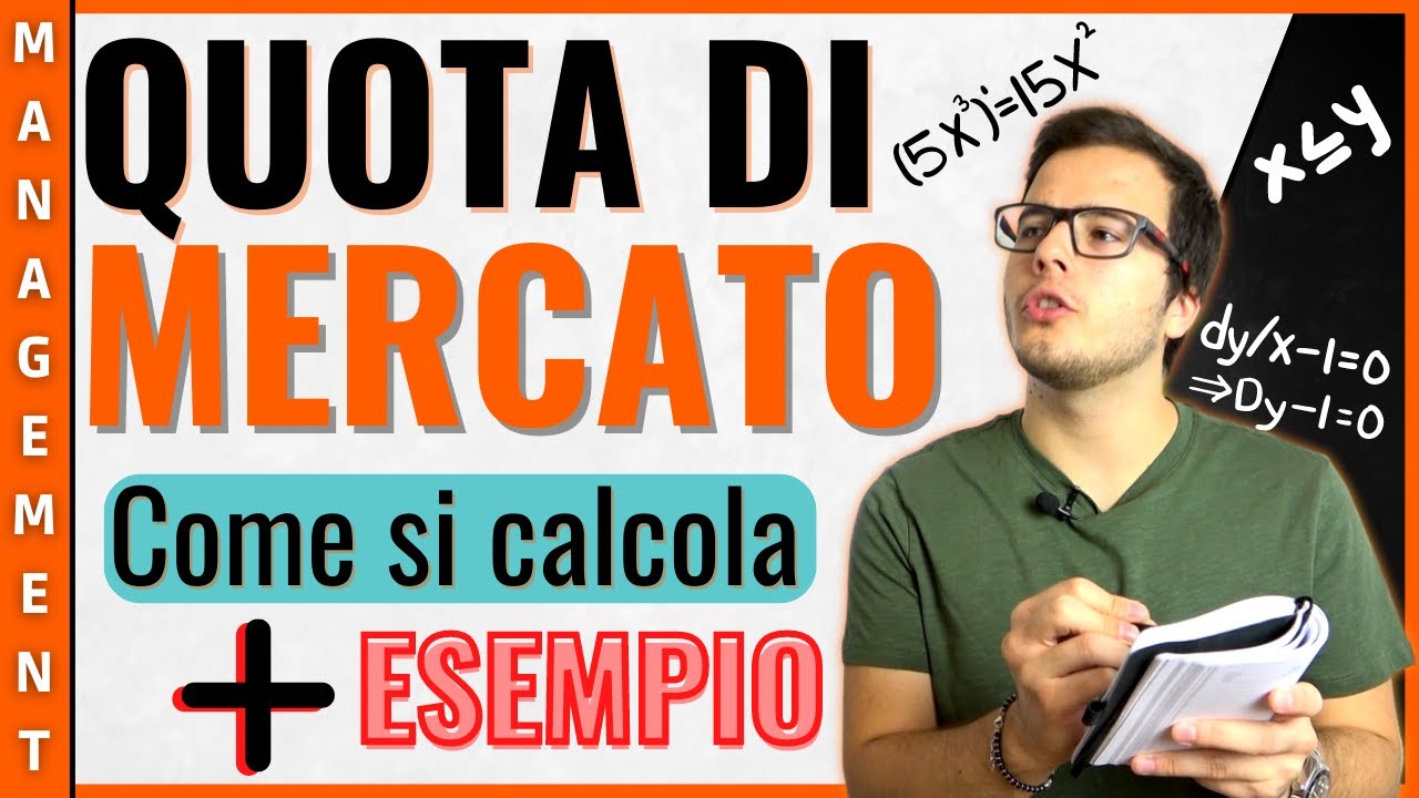 QUOTA DI MERCATO: cos'è e COME si CALCOLA con ESEMPIO - (Assoluta e ...